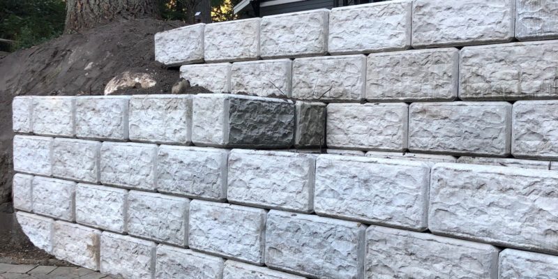 MSE/Rock/Block Retaining Walls |Edgewater Site Contracting | North ...